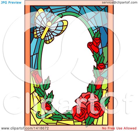 Stained Glass Butterfly Clipart 138px Image 3