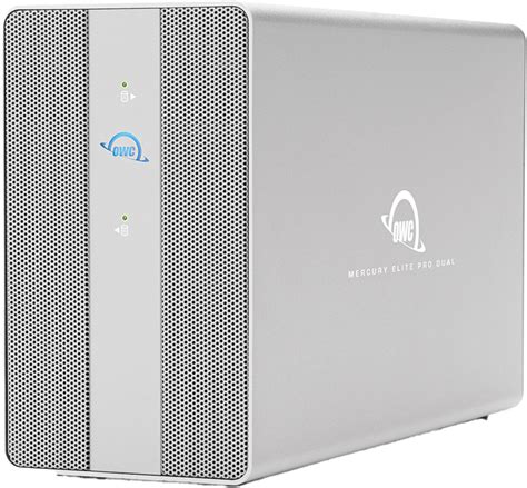 Owc Mercury Elite Pro Dual With 3 Port Usb Hub Enclosure 0gb