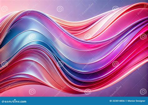 Pastel Hued Flowing Design With Smooth Gradients Pinks Reds Purple Aesthetic Background