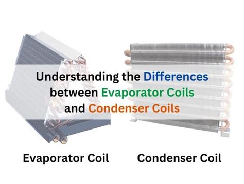 Difference Between AC Condenser Coil And Evaporator Coil
