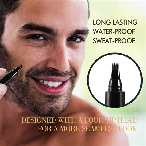 Bunee 2 In 1 Sweatproof Hair Beard Filler Pen Fill Gaps And Thicken