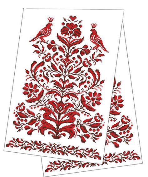 Заготівля для вишивки бісером або нитками Весільний рушник Дерево життя СВРг 21 фото відгуки