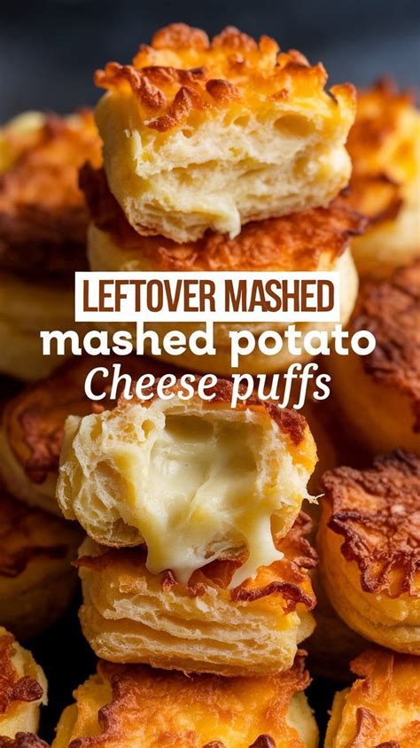 Leftover Mashed Potato Cheese Puffs