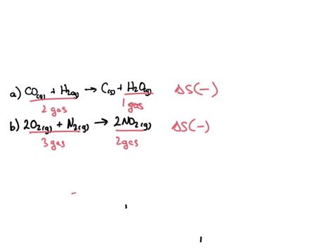 SOLVED 19 41 Predict The Sign Of The Entropy Change Of The System For