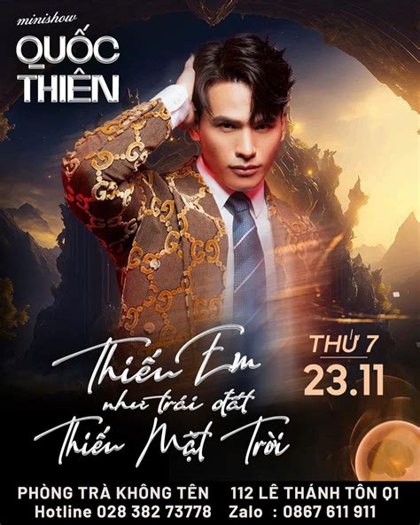 Lịch Diễn Cuối Tuần Này Của Thiên 2311 Event Bia Saigon Tại The
