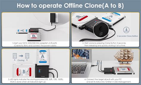 Wavlink Usb To Dual Bay Sata Adapter External Sata Hard