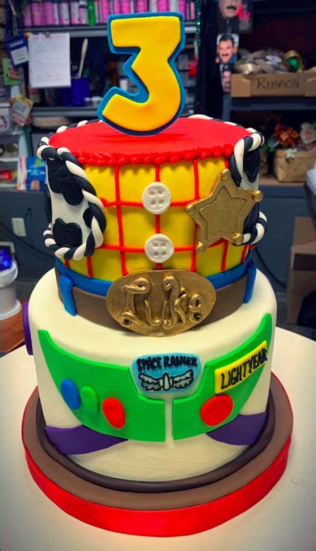 Toy Story Birthday Cake Adrienne And Co Bakery Toy Story Birthday