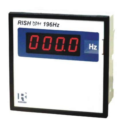 Rish Dpm Hz Frequency Dpm 96 X 96 X 55 At ₹ 1525 Piece Digital Panel Meter In Ghaziabad Id
