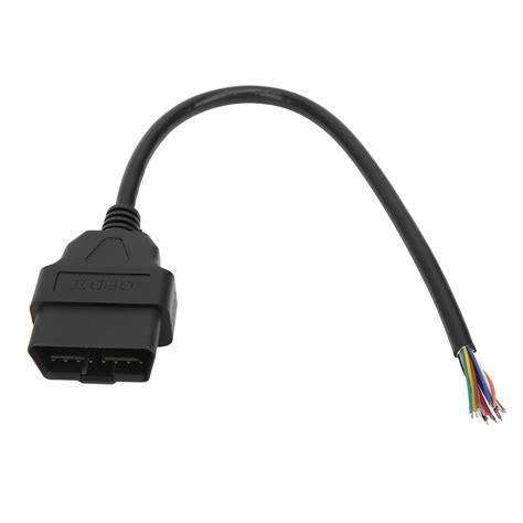 Obd2 Plug Adapter 16pin Male Cable Connector Diagnostic Tool Fitting