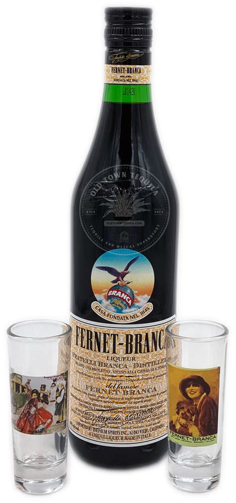 Fernet Vallet Aperitivo Liqueur Old Town Tequila
