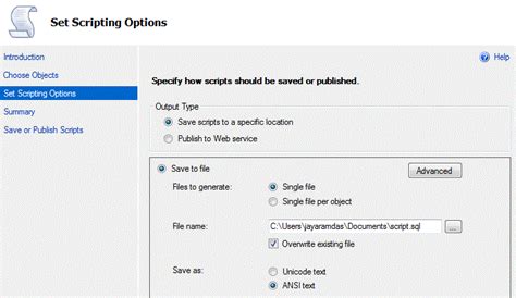 Rams Blog Sql Server 2012 Generating Scripts