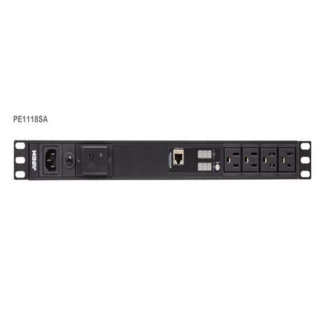 Basic Metered 1u Pdu With Surge Protection