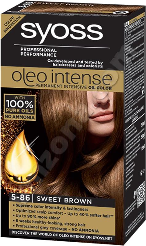 Syoss Oleo Intense Hair Color Dye 100 Pure Oils 0 Amonia