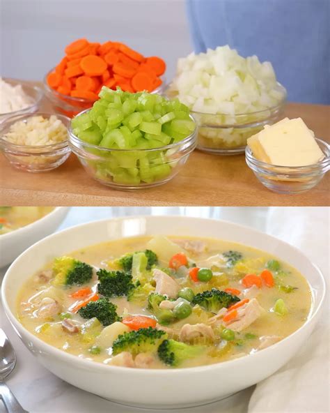 Creamy Chicken Soup Recipe