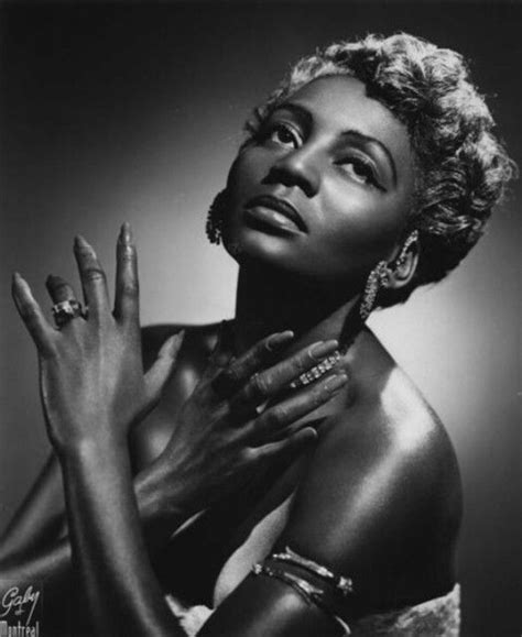 Entertainer Joyce Bryant Vintage Black Glamour Beautiful Black