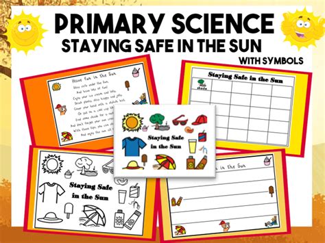 Staying Safe In The Sun Activities Teaching Resources