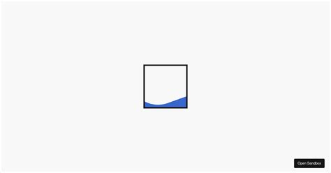 Water Fill Animation Codesandbox