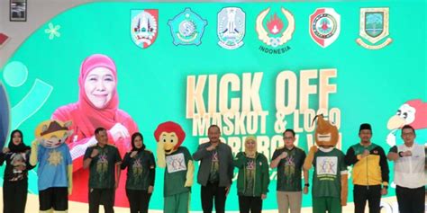 Lima Maskot Dan Logo Porprov Jatim VIII Tahun 2023 Dilaunching Oleh