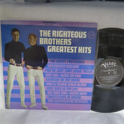 The Righteous Brothers The Righteous Brothers Greatest Hits Vinyl Lp