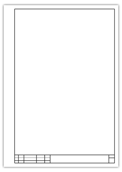 Лист для лабораторной работы со штампом