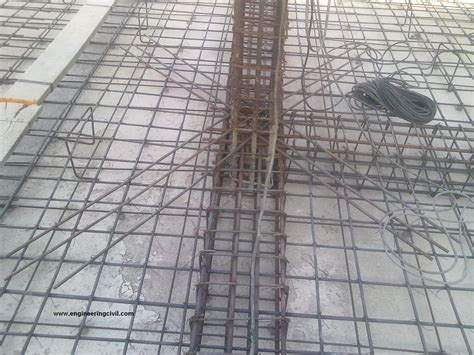 Cross Bars At Column Civil Engineering Portal