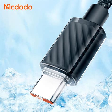 Mcdodo Cable De Nylon Trenzado De 2 Metros Usb C A Usb C Carga Rápida