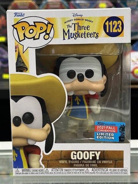 Funko Pop Disneys The Three Musketeers Goofy Nycc 2021 Exclusive