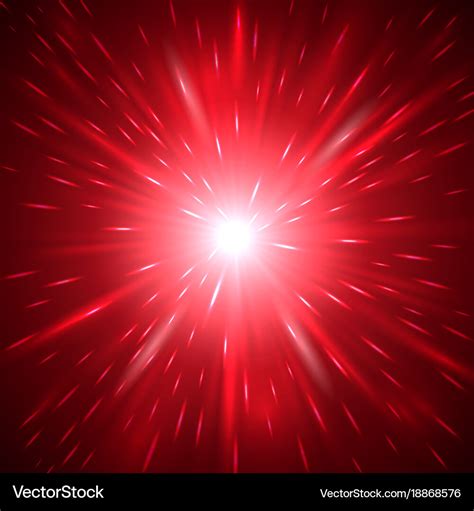 Red Abstract Light Background Royalty Free Vector Image