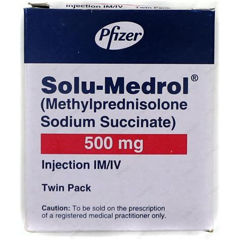 Solu Medrol Inj 500mg 1vial Ailaaj