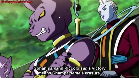 Lord Beerus Lost His Brother Champadragonball Super Emotional Scene