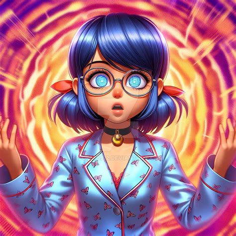 Marinette Hypnotized In A Satin Pyjama 2 By Luffy8912 On Deviantart