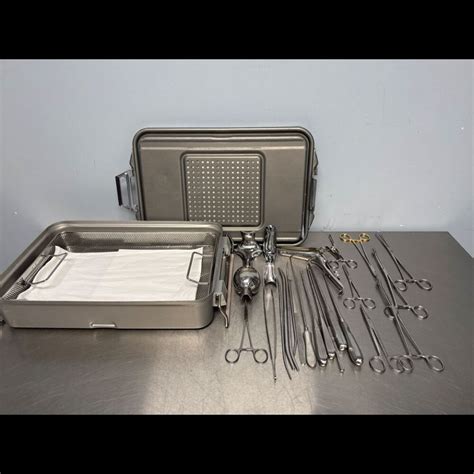 Used Aesculap Pilling And Other Brands Vaginal Obgyn Set Surgical