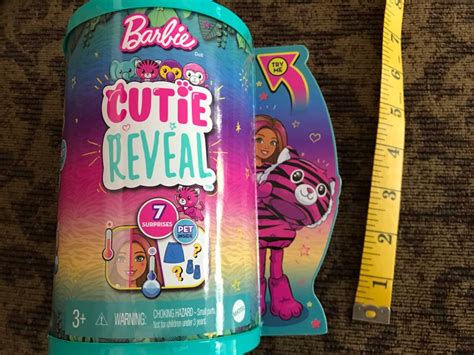 Barbie Cutie Reveal Chelsea Jungle Series Chelsea Tiger Doll 4642783764