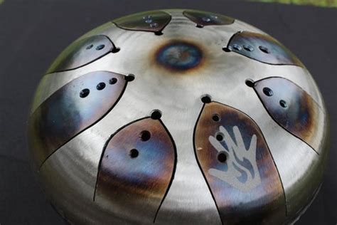 Hank Drum Steel Tongue Drum Tank Drum By Yourhandsonfire On Etsy Instrumentos Caseros
