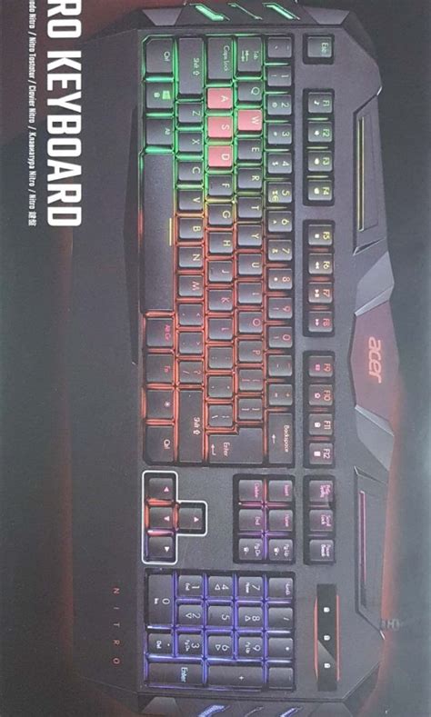 Acer Nitro Keyboard Computers And Tech Parts And Accessories Computer