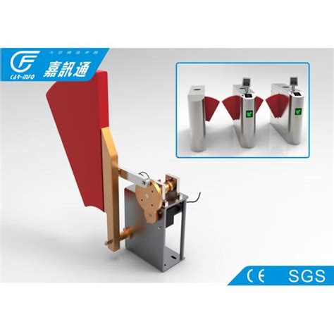 China Qr Code Metro Turnstile Rfid Reader Control Retractable Flap