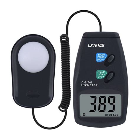 Digital Light Meter 3 Range Lx 1010b Digital Meter Grandado
