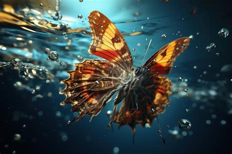 Premium Ai Image Practice Swim Swimmers Treading Water As They