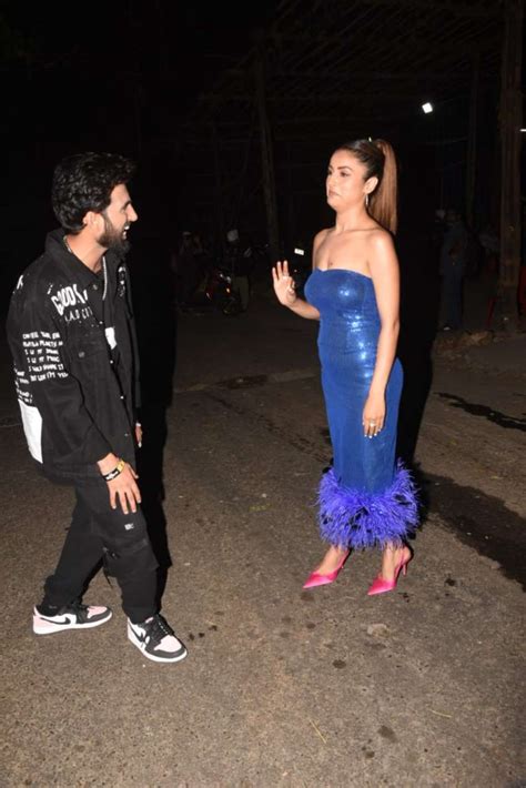 Bigg Boss 16 Shehnaaz Gill Looks Drop Dead Gorgeous Raises Temperature With MC Square Photos