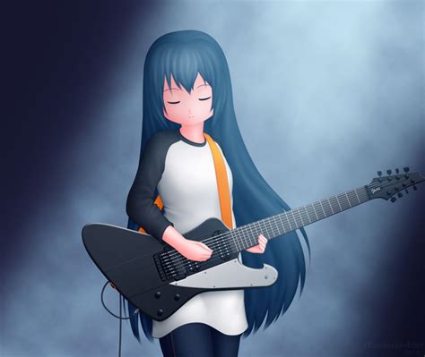 OC Azusa With 8 String Guitar R K On