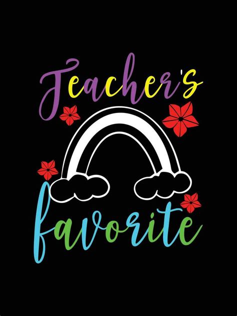 Teacher Vintage Colorful Lettering Typography T Shirt Design Eye