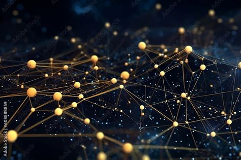 Machine Learning And AI Algorithms Visualized As Interconnected Nodes