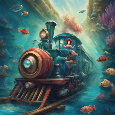 Ariel Ride Train Underwater 6 By Lightreading2 On Deviantart