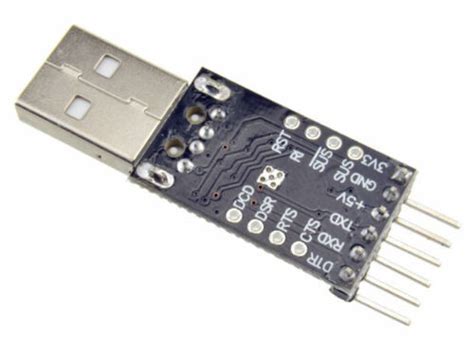 Otronic Cp2102 Usb Zu Ttl Seriell Uart Brücke 33 V 5 V Mit Dtr Pin