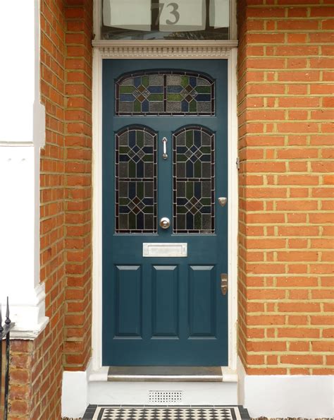 Edwardian Stained Glass Door London Door Company