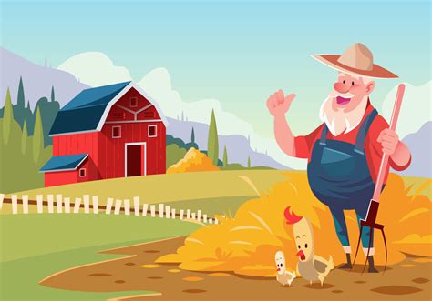 Farmer Vector Art Icons And Graphics For Free Download