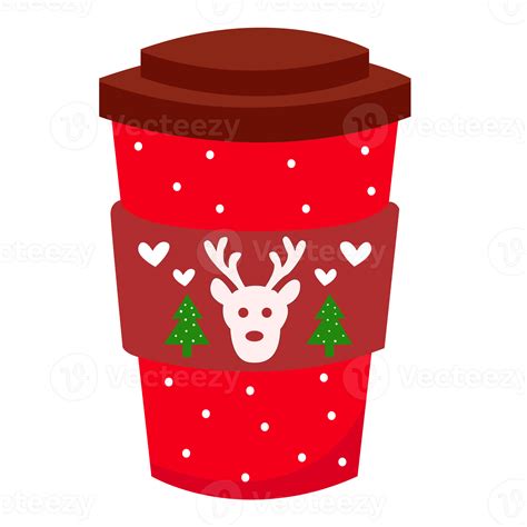 Christmas Coffee PNG PNG