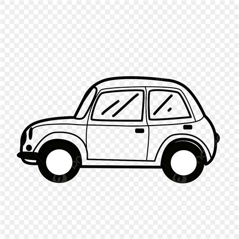 Car Black And White Clipart