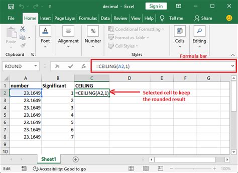 Excel ROUND OFF Formula Rounding Simplified Free Online Tutorial Library