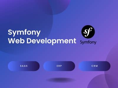 Php Symfony Web Development For Your Web Application Saas Crm Upwork